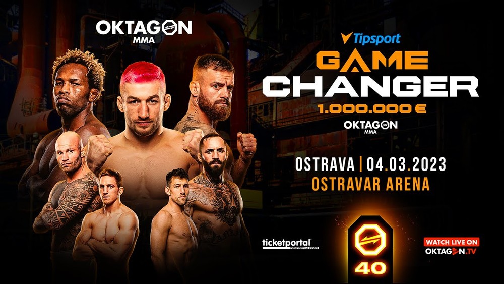OKTAGON Tipsport GameChanger: Kompletný program a výsledky (MMA 2023) | SPORTNET