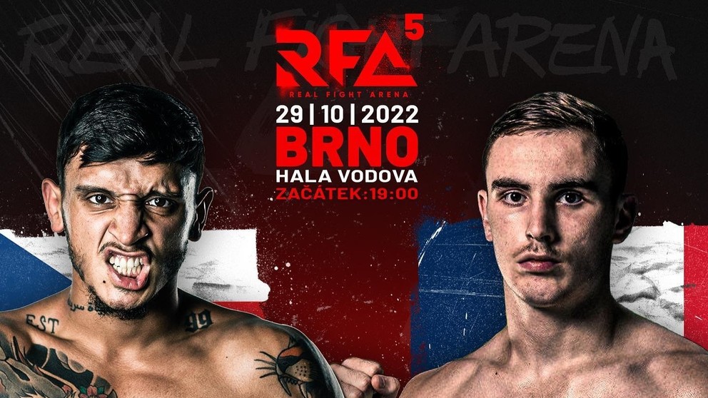 RFA 5: Zápas večera. Sivák v zápase s Francúzom rozdával údery na ...