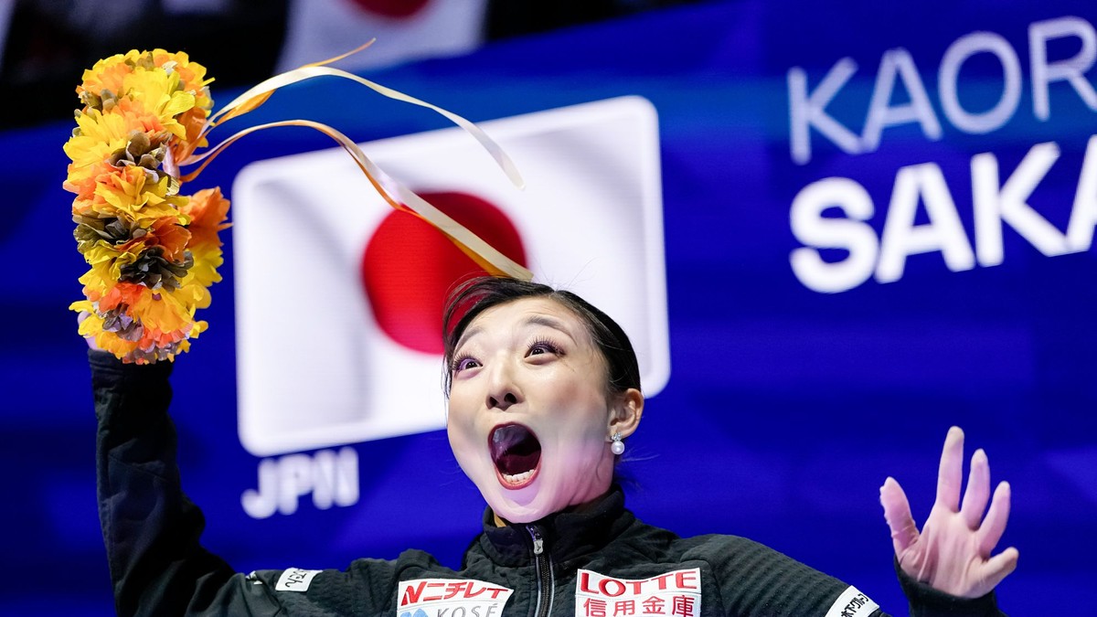 Kaori Sakamoto Wins 4th World Title: 2026 World Figure Skating ...