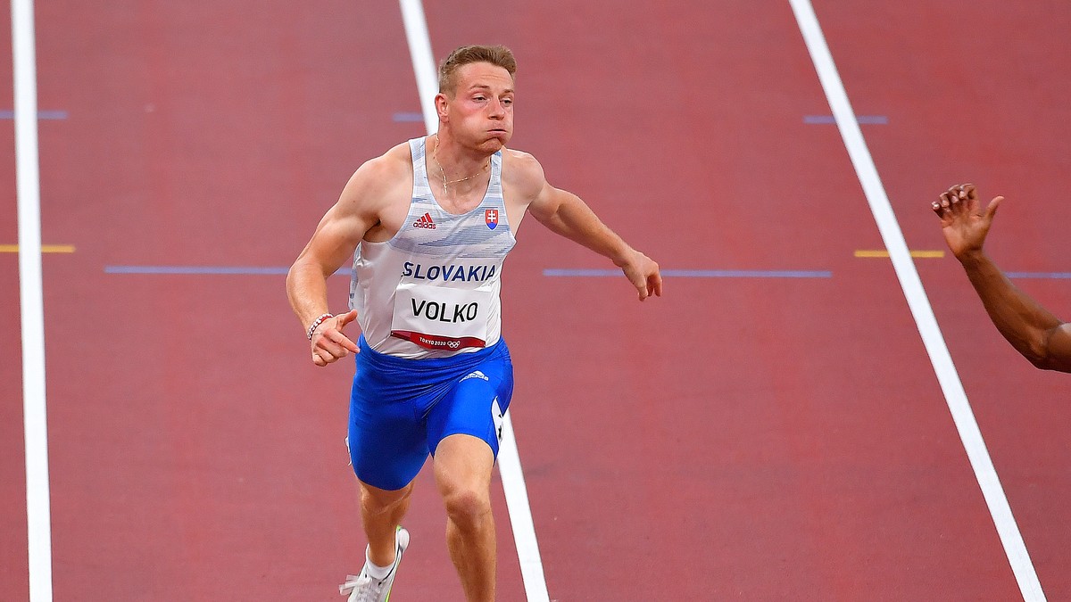 Ján Volko nepostúpil v behu na 100 m do semifinále na OH Tokio 2020 / ...