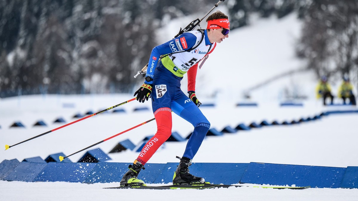Slovák je najväčším prekvapením juniorského IBU Cupu. Vedie celkové ...