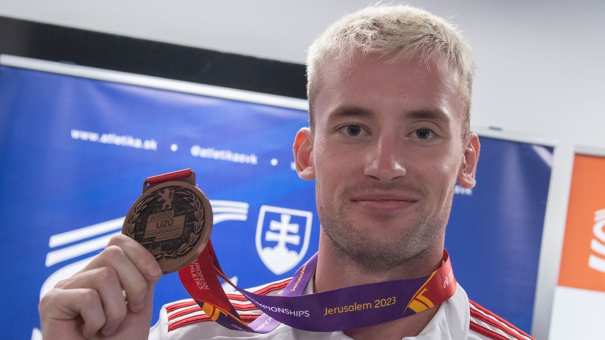 Výškar Robert Ruffíni hodnotí zisk bronzu na MEJ v Jeruzaleme 2023 ...