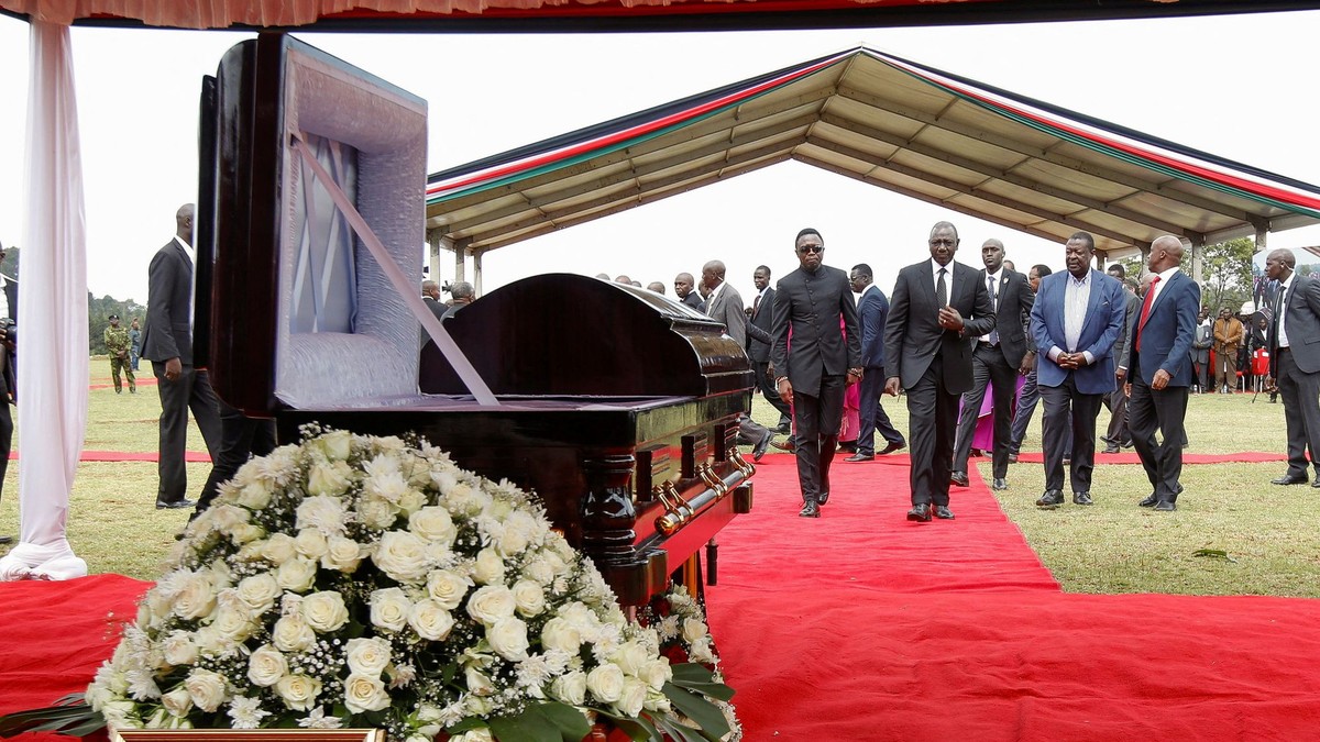 Na pohrebe Kelvina Kiptuma bol aj prezident svetovej atletiky | SPORTNET