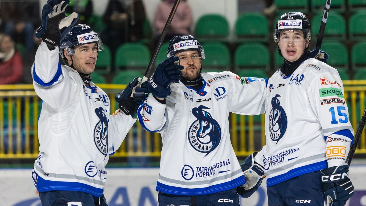 Tipos extraliga: Poprad deklasoval doma Nové Zámky (43. kolo) | SPORTNET