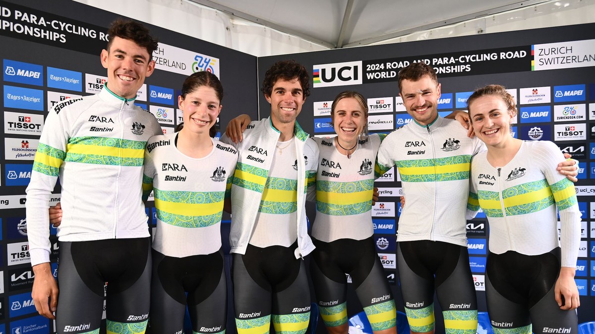 Austália vyhrala mix štafetu na MS v cyklistike 2024- Zlato má aj ...