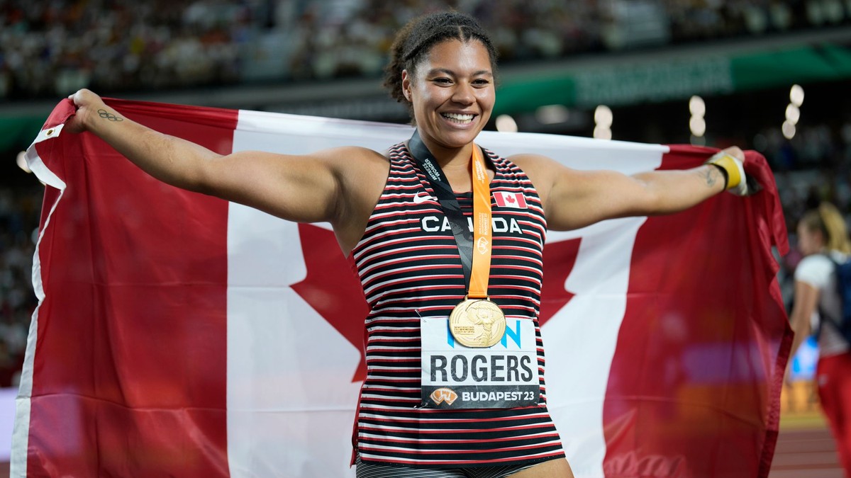 MS v atletike 2023: Camryn Rogersová triumfovala v hode kladivom | SPORTNET