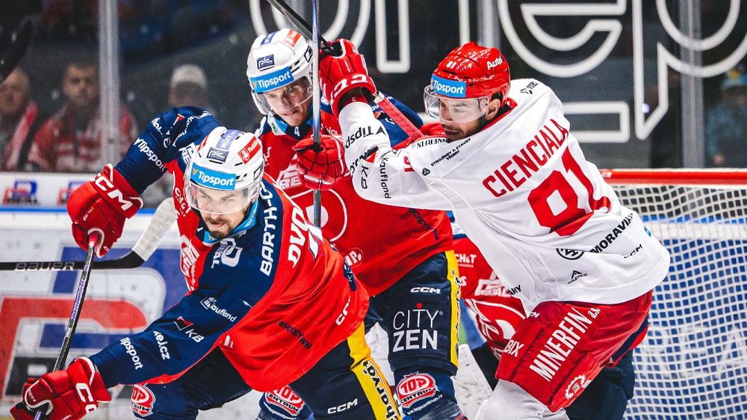 Česká extraliga: Třinec rozhodol vďaka Hudáčkovi, zdolal Pardubice ...