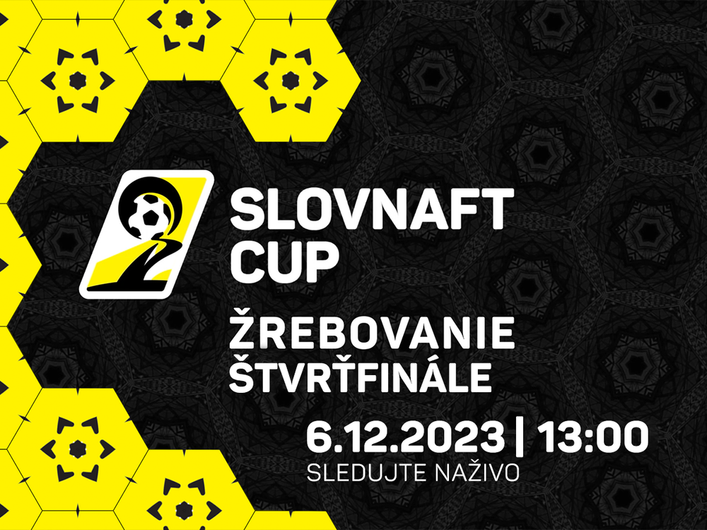Slovnaft Cup 2023/2024 - Žreb štvrťfinále | FUTBALNET TV - Slovenský ...