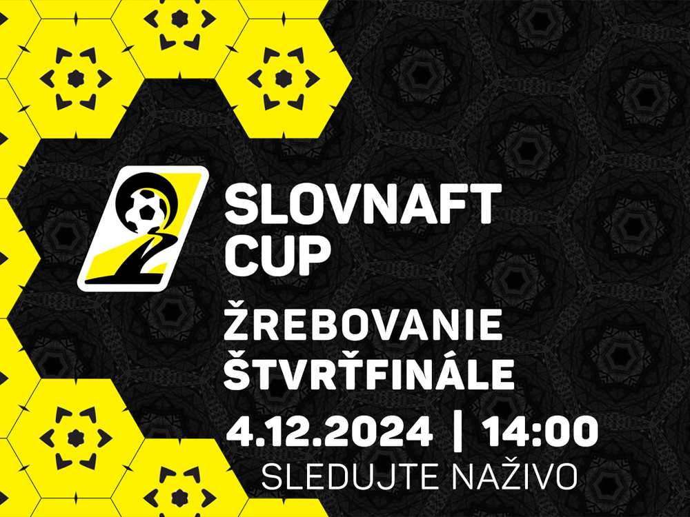 Slovnaft Cup 2024/2025 - Žrebovanie Štvrťfinále | FUTBALNET TV ...