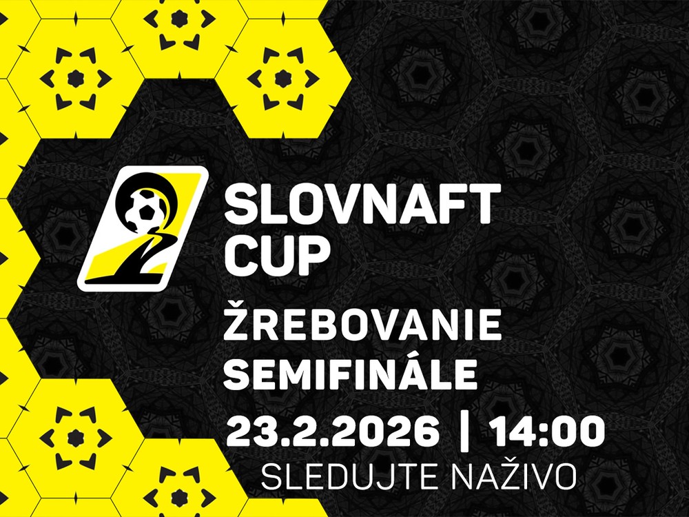 Slovnaft Cup 2025/2026 - Žrebovanie Semifinále | FUTBALNET TV ...