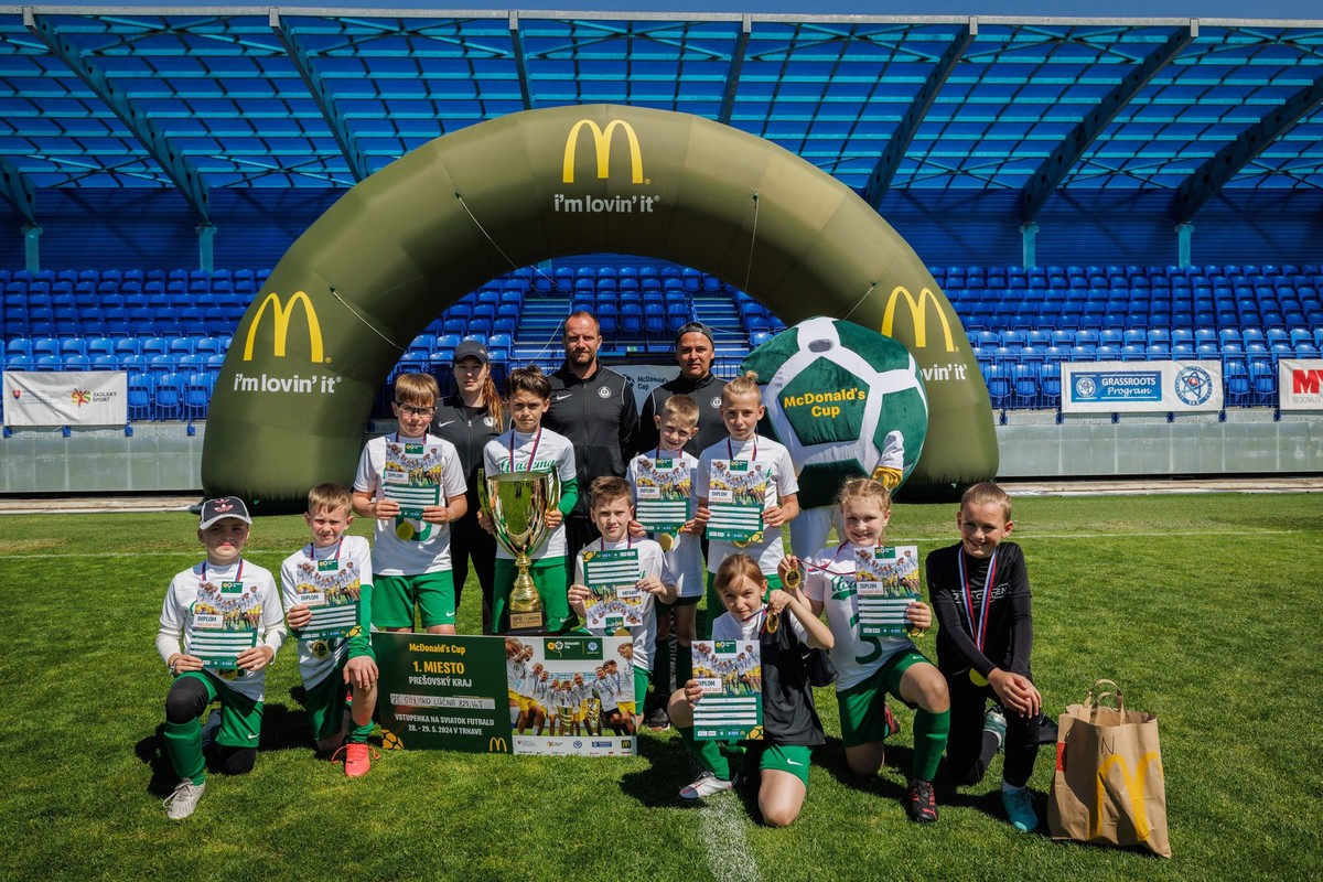 MCDONALD’S CUP - Do veľkého finále postupuje aj ZŠ Lúčna z Vranova nad ...