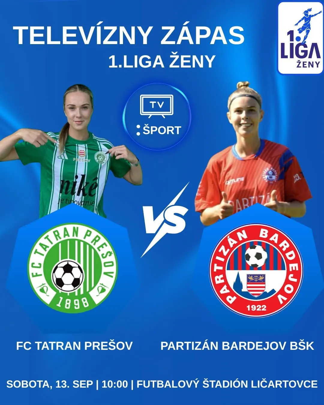 FC TATRAN PREŠOV - PARTIZAN BARDEJOV BŠK | SPORTNET