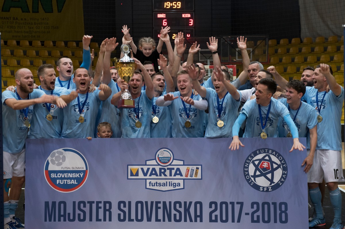 Slovan Bratislava sa stal futsalovým majstrom Slovenska | SPORTNET