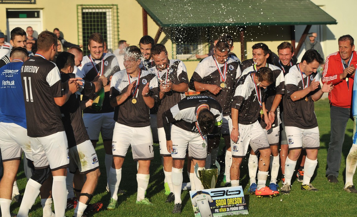 Drienov vyhral Pohár ObFZ Prešov hneď pri prvej finálovej účasti | SPORTNET