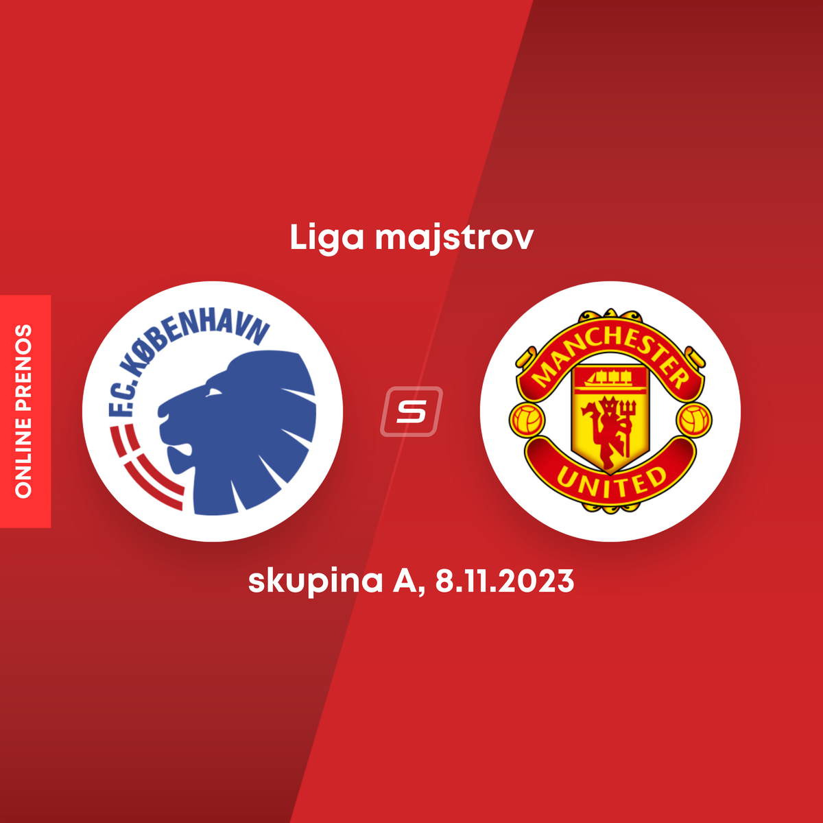FC Kodaň - Manchester United: ONLINE prenos Liga majstrov dnes | SPORTNET
