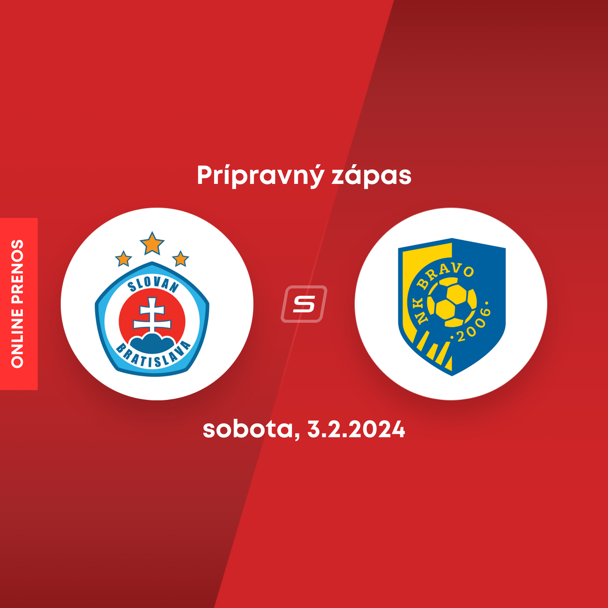Slovan Bratislava - NK Bravo Ľubľana: ONLINE prenos z prípravného ...