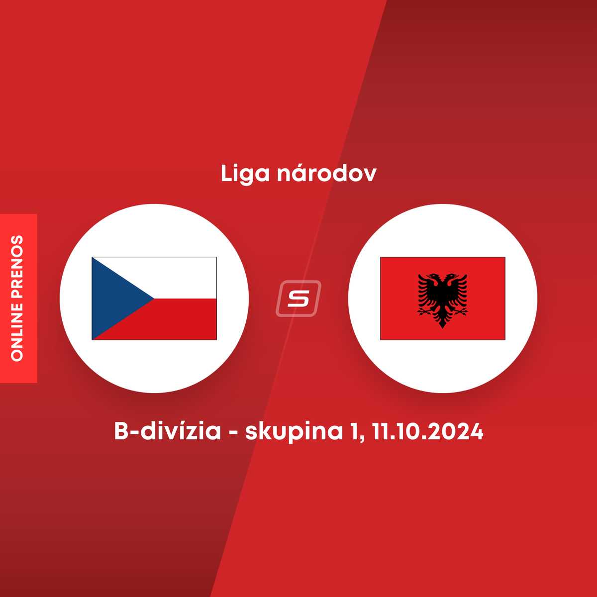 Česko - Albánsko dnes: ONLINE prenos Liga národov LIVE | SPORTNET
