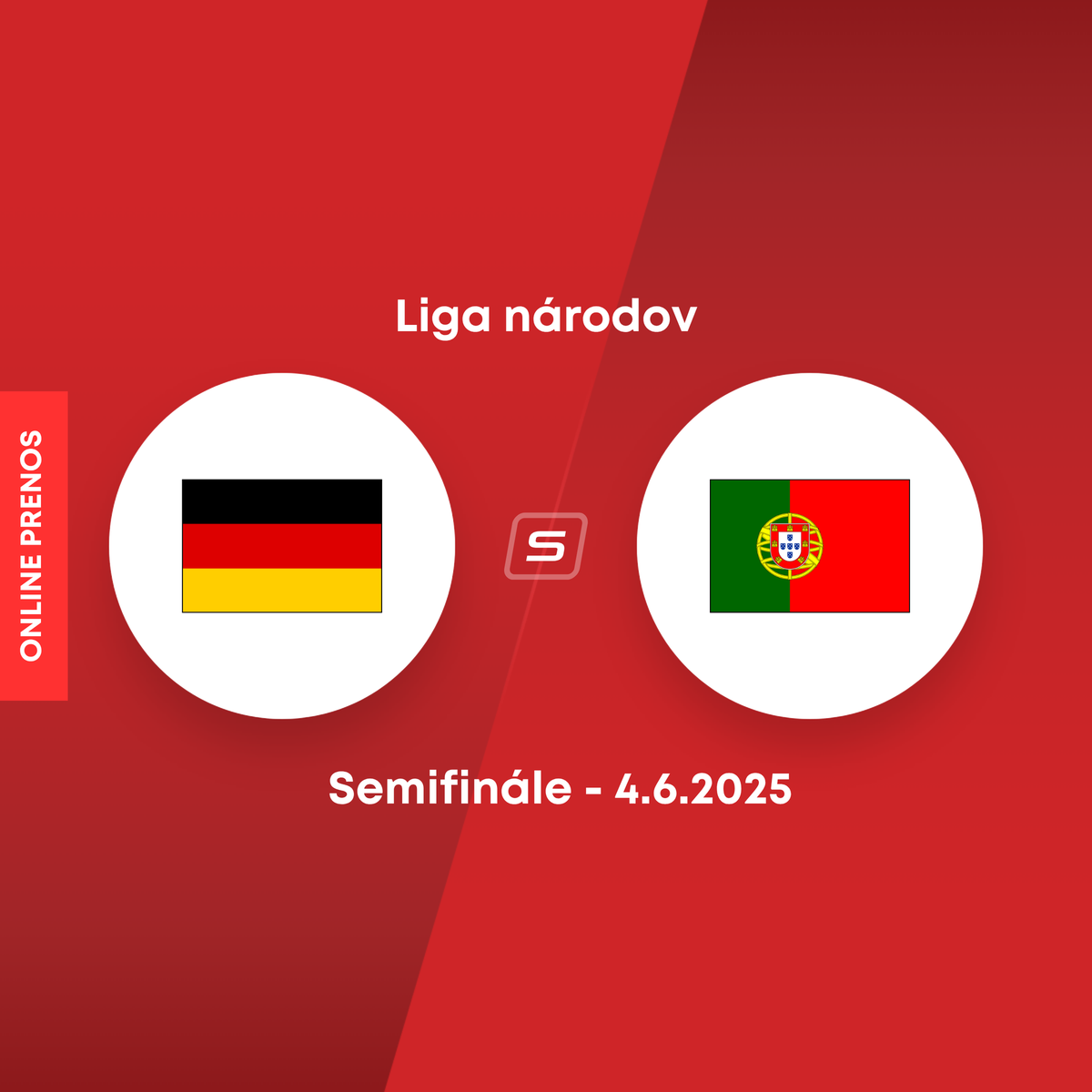 Nemecko - Portugalsko dnes: ONLINE semifinále Liga národov LIVE | SPORTNET