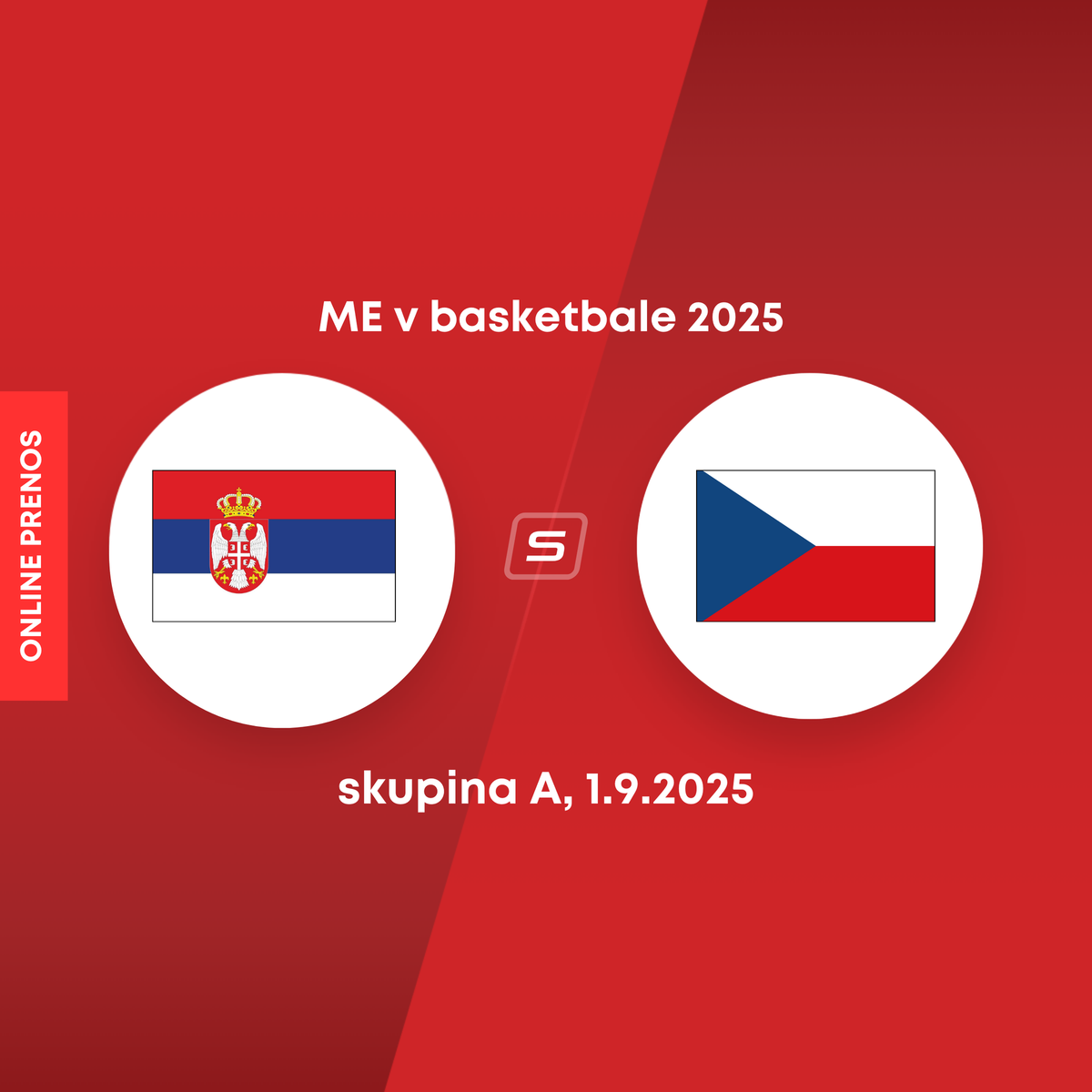 Srbsko- Česko: ONLINE zo zápasu skupina A na EuroBasket 2025 LIVE ...