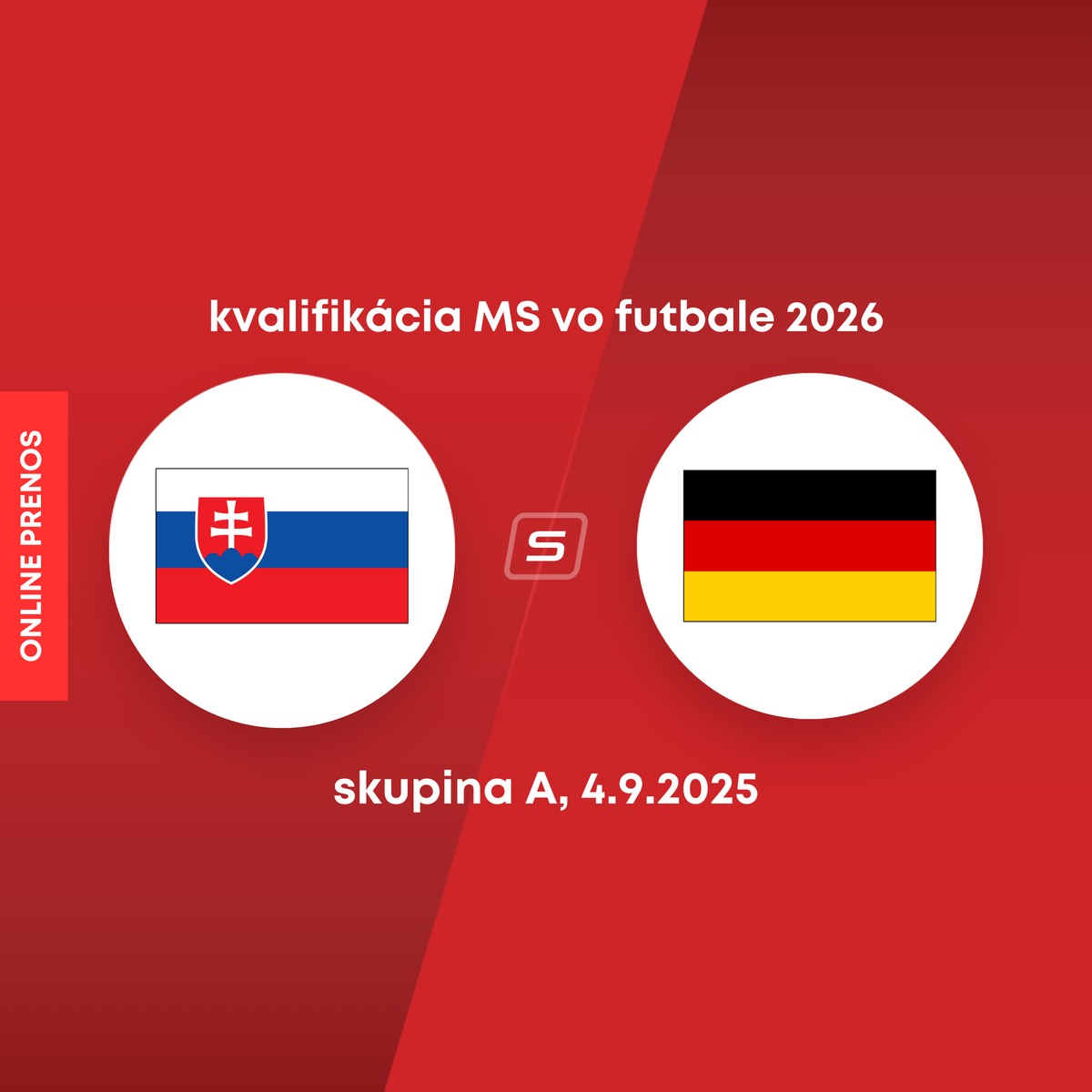 Diskusia: Slovensko - Nemecko dnes: ONLINE prenos kvalifikácia MS vo futbale 2026 LIVE | SPORTNET