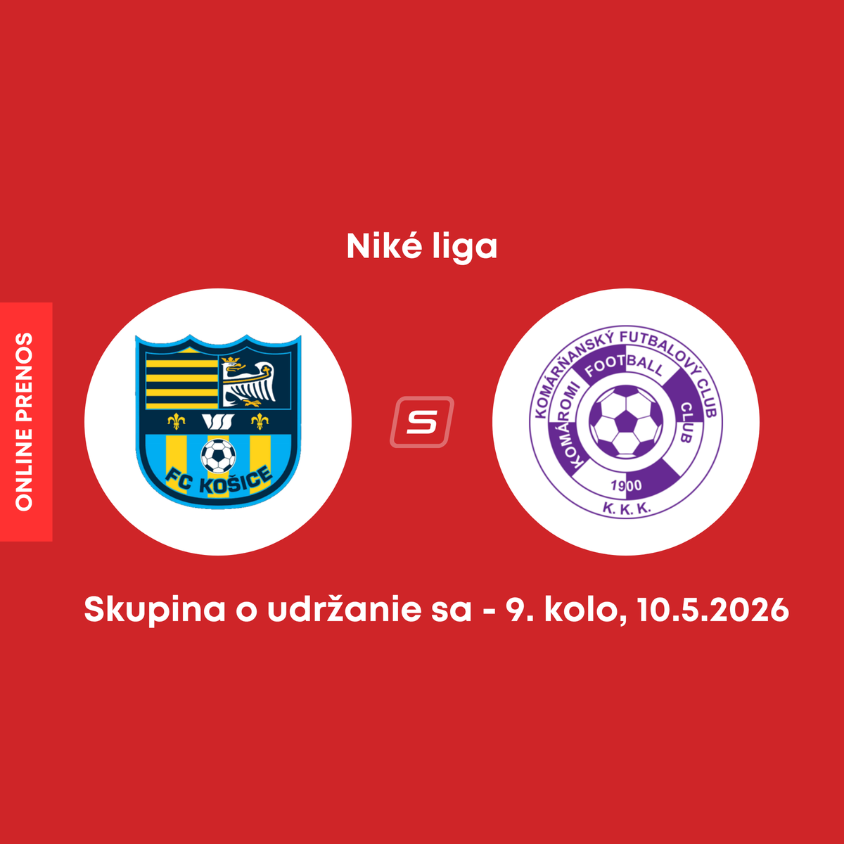 Košice - Komárno: ONLINE skupina o udržanie sa v Niké lige LIVE (9 ...