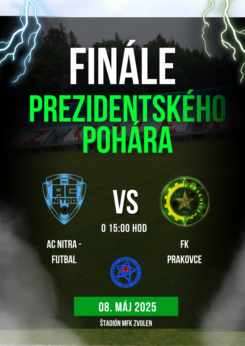 Futbal: AC Nitra - FK Prakovce, finále Prezidentského pohára, preview | SPORTNET